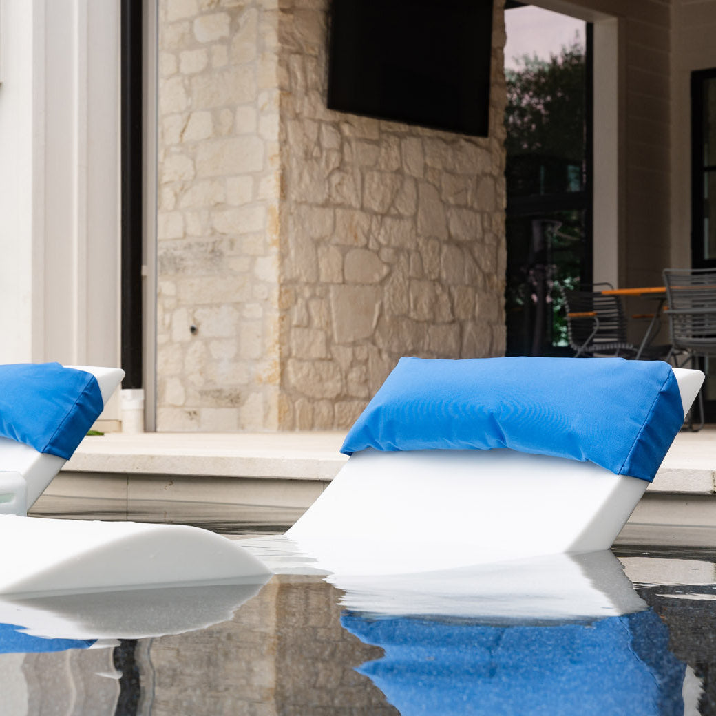 Affordable In-Pool Lounge Chair Set - Aqua Outdoors